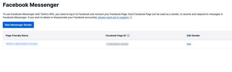 Using Facebook Messenger with Twilio Conversations | Twilio