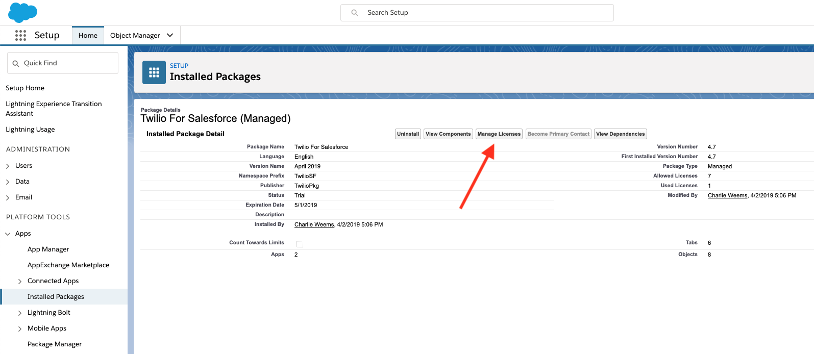 Twilio for Salesforce Installation and Configuration - Twilio