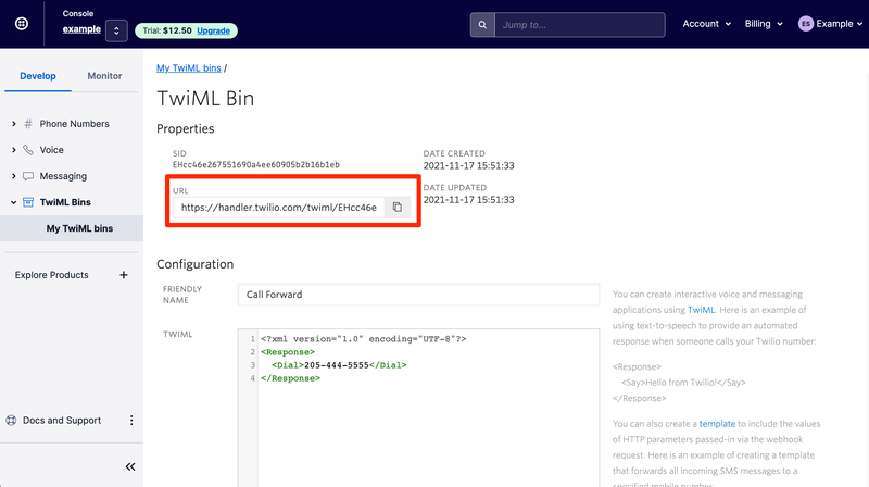 Migrating from twimlbin.com to Console Twimlbins | Twilio