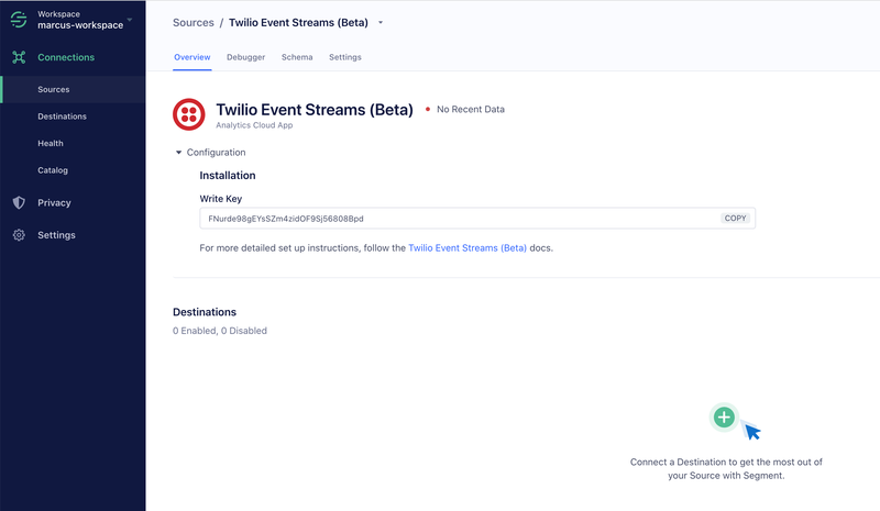 Webhook Quickstart | Twilio