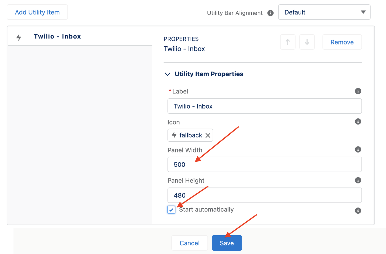 Configure the Twilio for Salesforce SMS Inbox | Twilio