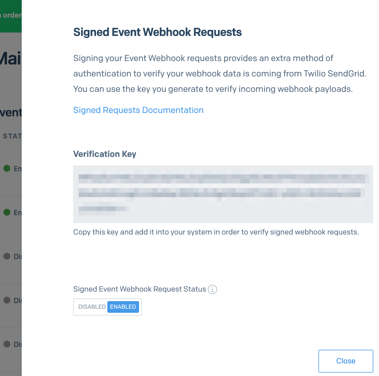 Validate Webhook requests from SendGrid | Twilio
