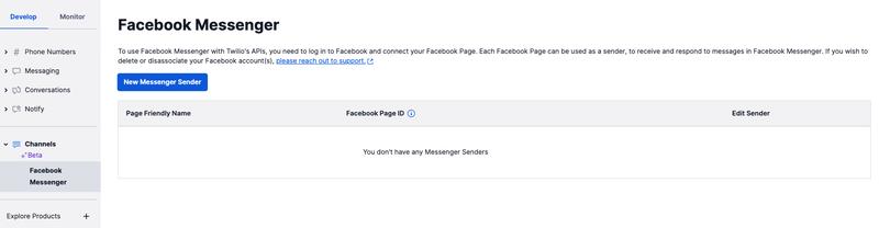 Using Facebook Messenger with Twilio Conversations | Twilio