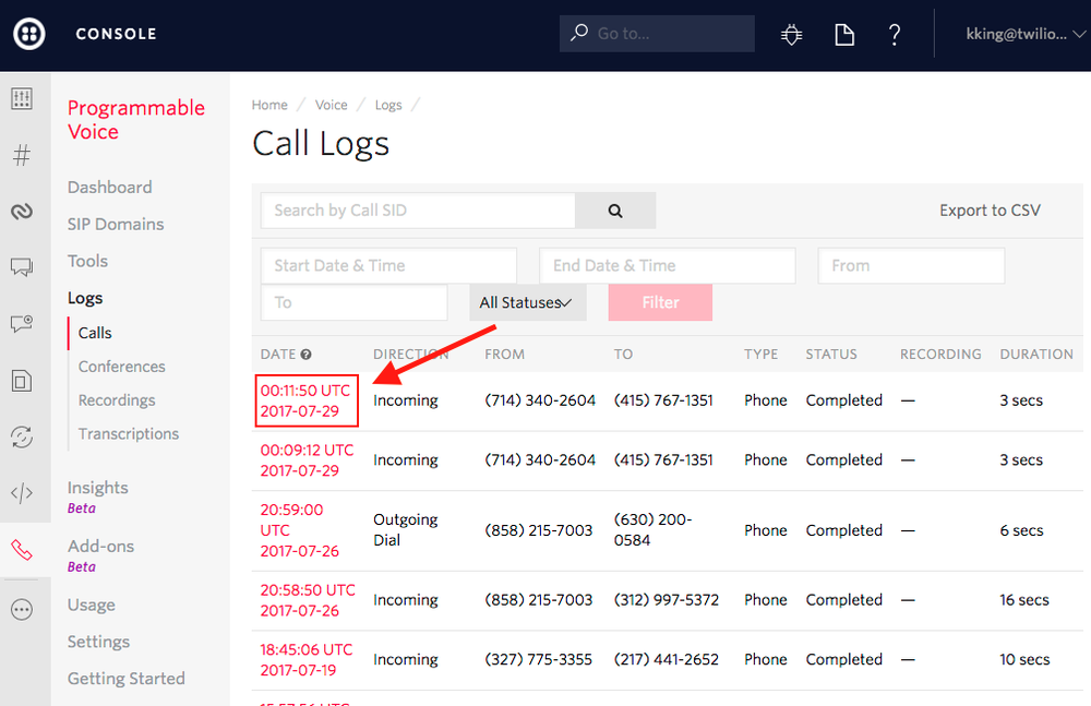 Troubleshooting Voice Calls - Twilio