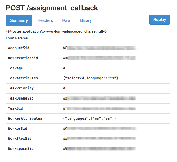 Creating Tasks and Accepting Reservations: Create a Task using the REST ...