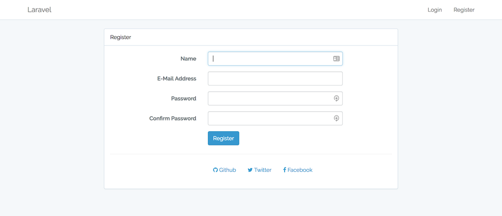 Add Facebook, Twitter, and GitHub Login To Laravel PHP Applications ...