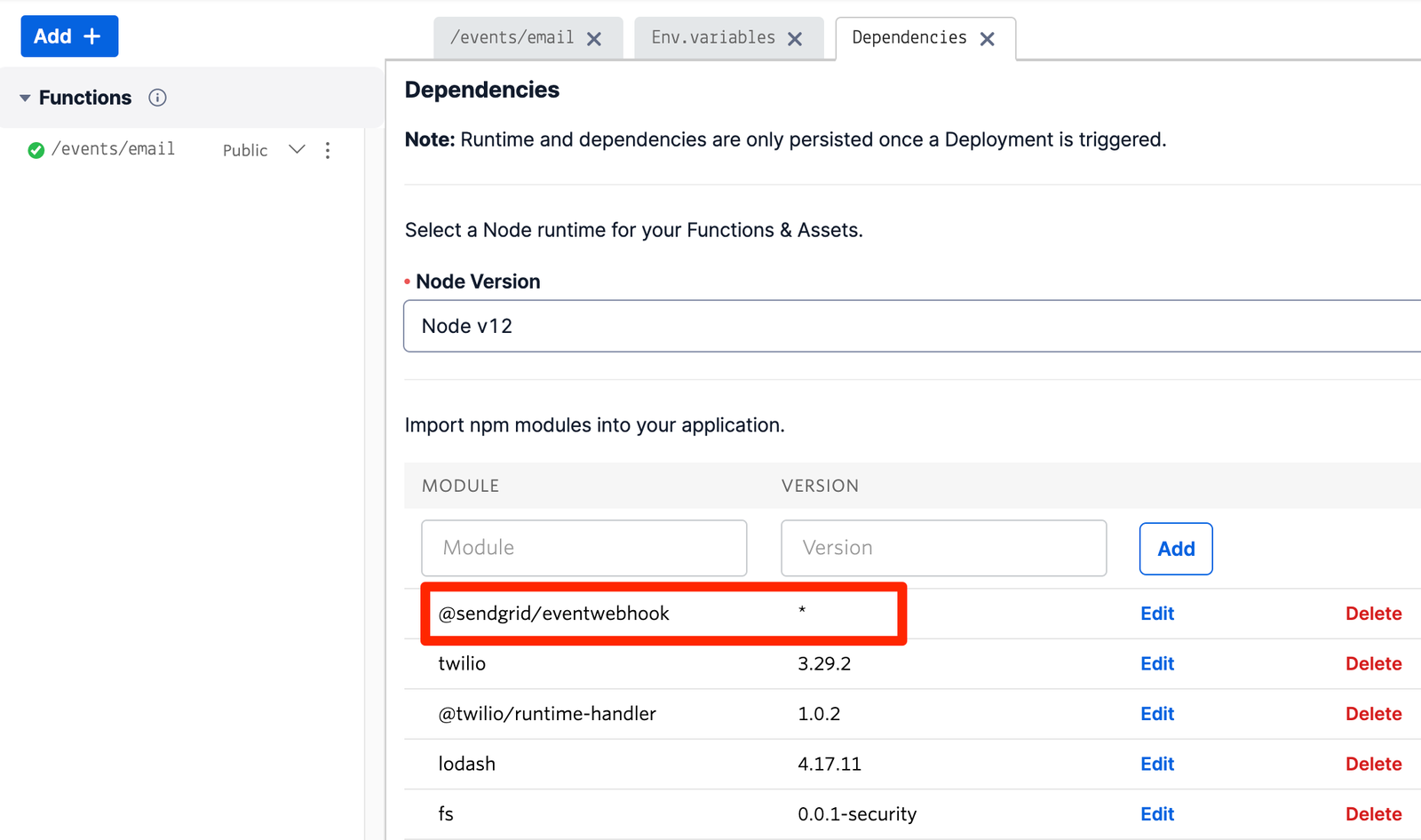 Validate Webhook requests from SendGrid | Twilio
