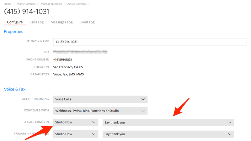 Twilio Studio User Guide - Twilio