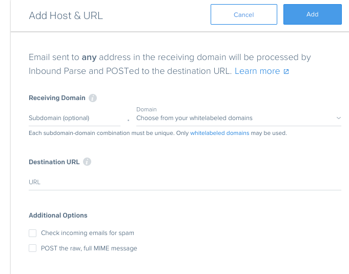 Setting Up The Inbound Parse Webhook 2023 
